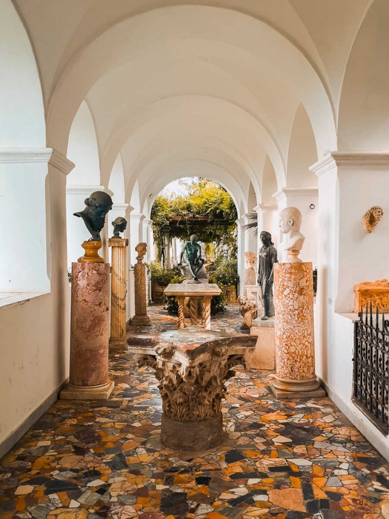 CAPRI - Villa San Michele Axela Munthe w Anacapri